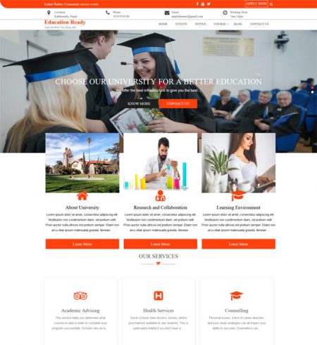 15+ Best Free Education WordPress Themes 2025 – freshDesignweb