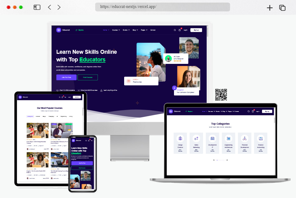 40+ Best Education Website Templates Free & Premium – freshDesignweb