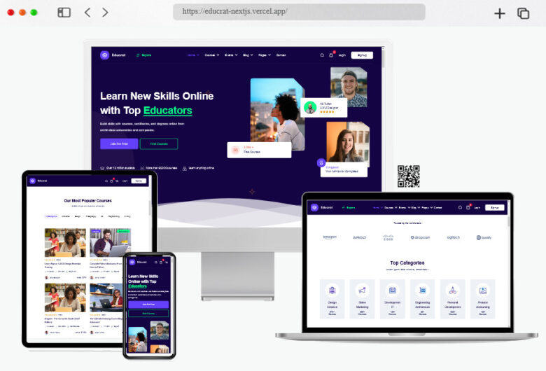 30+ Best Online Courses Website Templates for 2025 - freshDesignweb