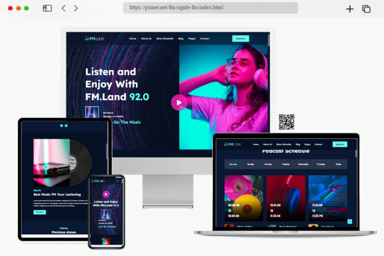 25 Best Music Website Templates Free & Premium - freshDesignweb