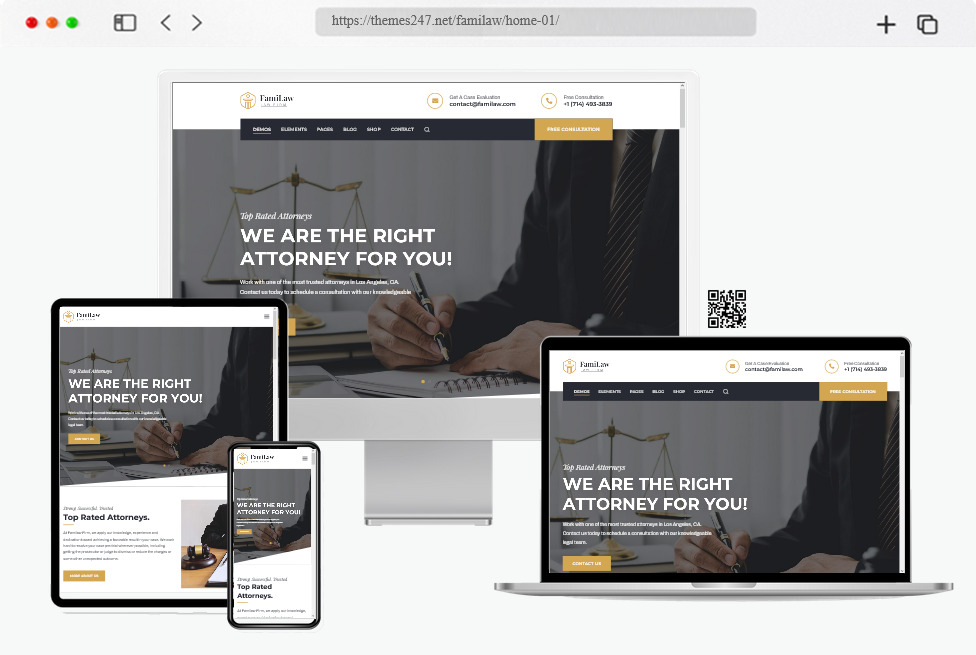 20+ Best Attorney & Lawyer WordPress Themes 2025 – freshDesignweb