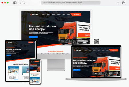 22 Best Transport & Logistics Website Templates 2024 - freshDesignweb