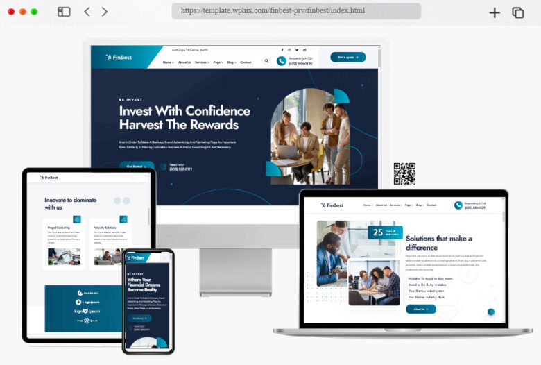 Top 20+ Modern & Responsive Banking Website Templates for 2025 ...
