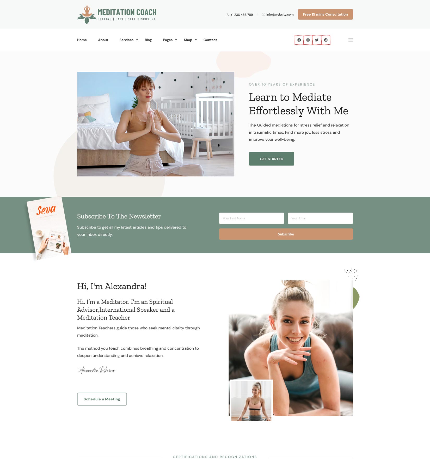 17 Best Free Coach WordPress Themes 2024 - freshDesignweb