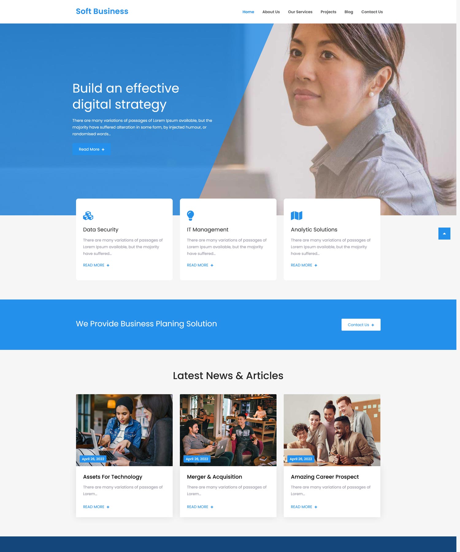 28 Best Free Business WordPress Themes 2024 - freshDesignweb