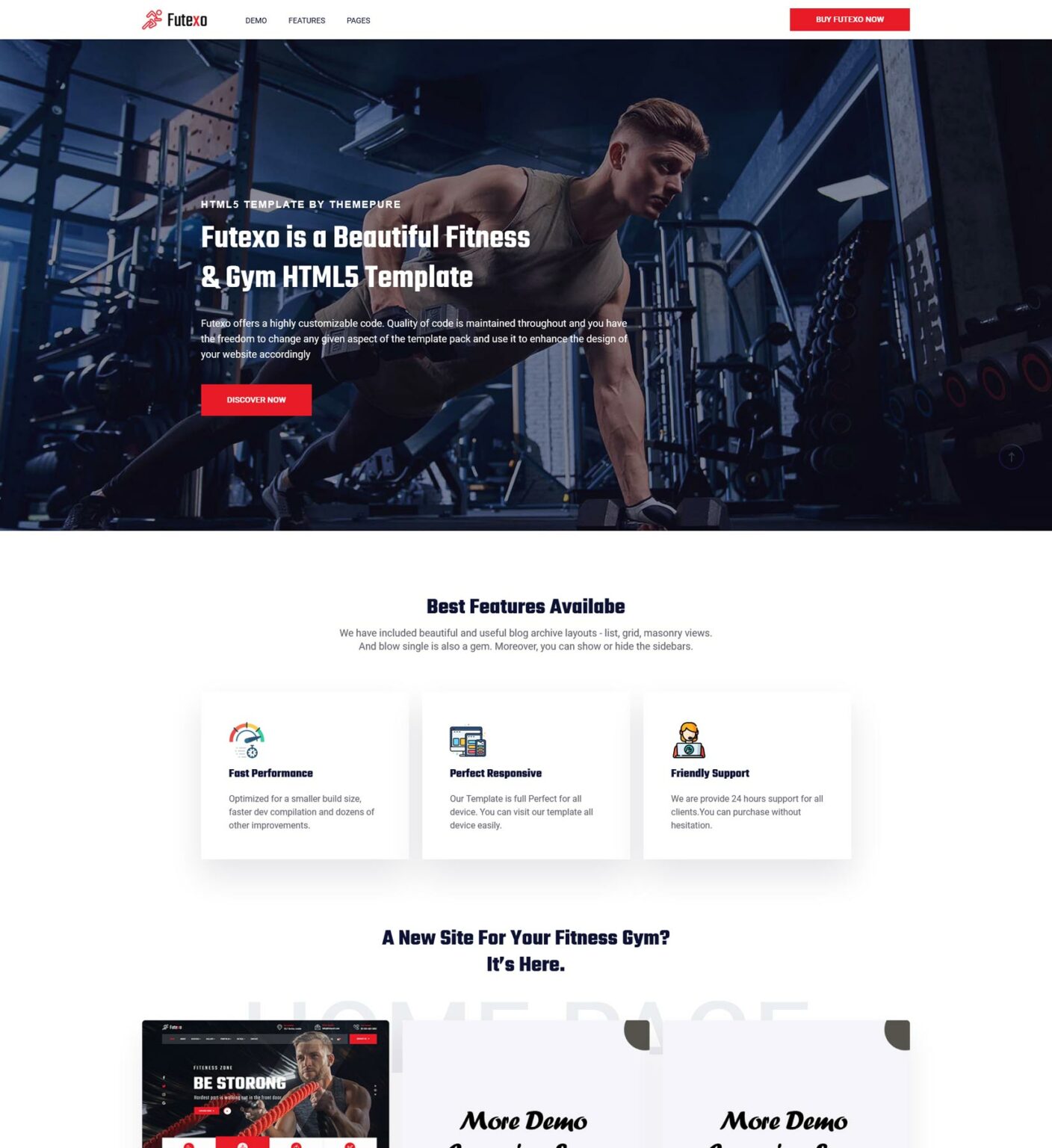 30 Best Fitness & Gym Website Templates 2023 - freshDesignweb