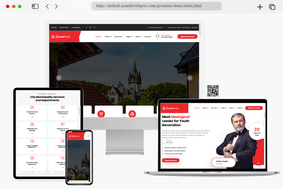 10+ Best Government Website Templates for 2025 - freshDesignweb