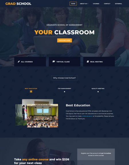 Fresh Free Html5 Website Templates 2021 Freshdesignweb Riset