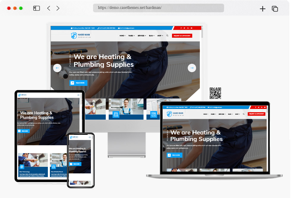 20+ Best Plumbing Services WordPress Themes 2025 - freshDesignweb
