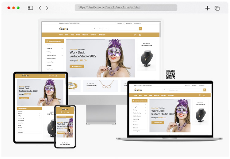 10 Best Jewelry Website Templates 2024 - freshDesignweb