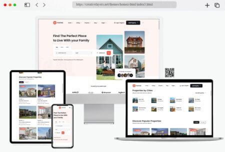 40+ Best Real Estate Website Templates Free & Premium - freshDesignweb
