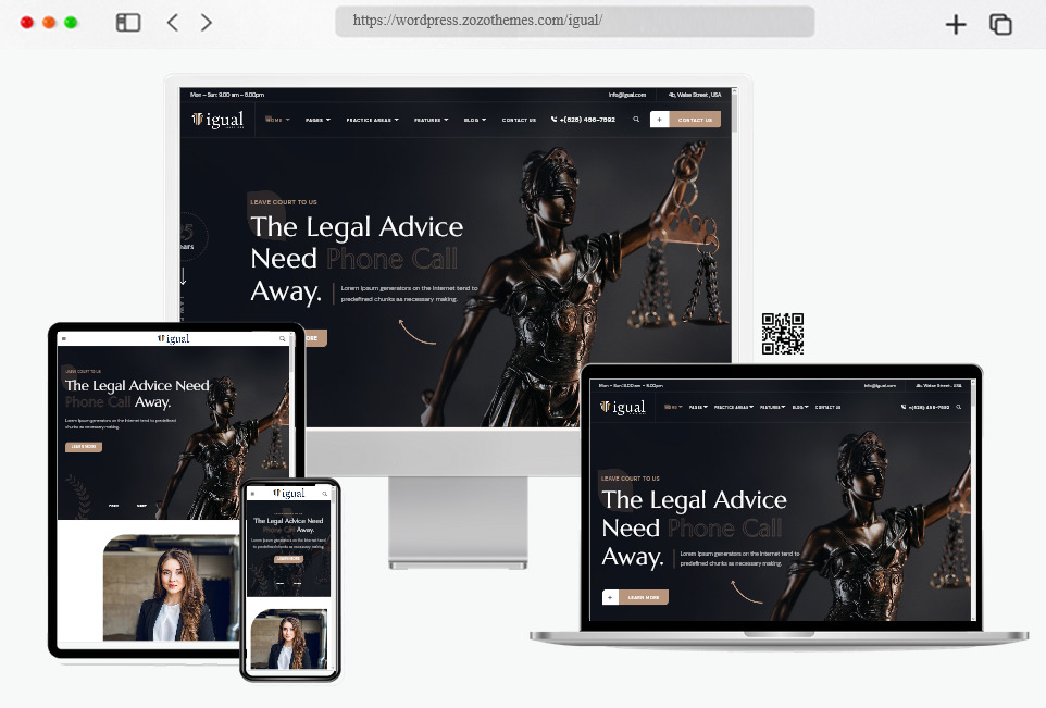 20+ Best Attorney & Lawyer WordPress Themes 2025 – freshDesignweb