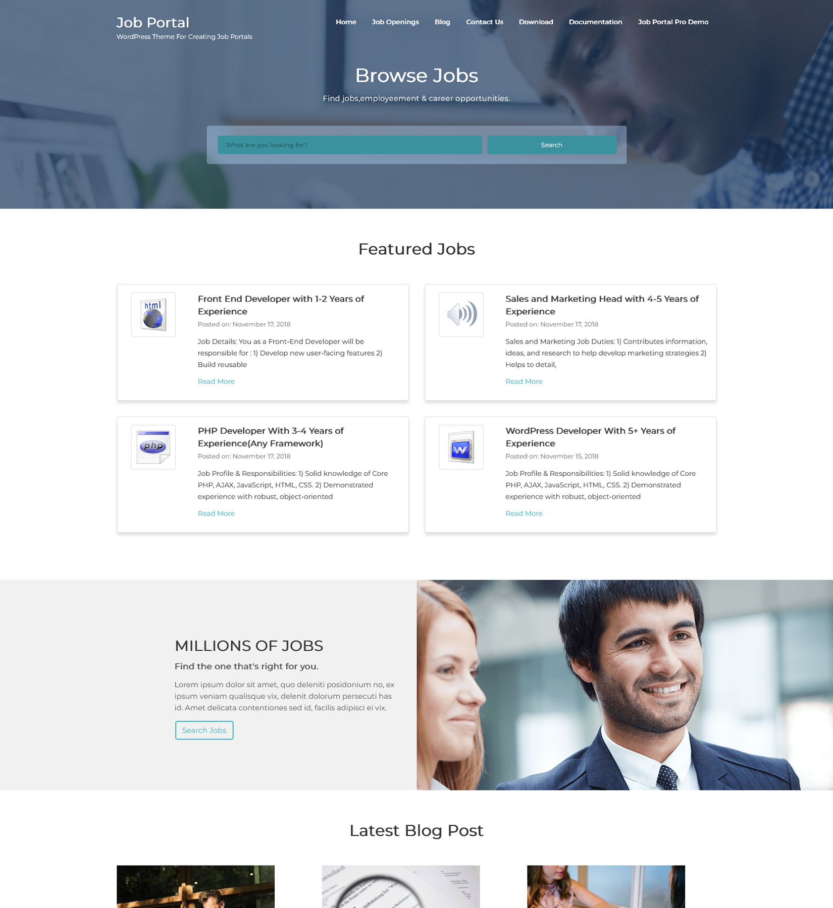 24 Best Job Board WordPress Themes Free & Premium - freshDesignweb 24 Best Job Board WordPress Themes Free & Premium - freshDesignweb