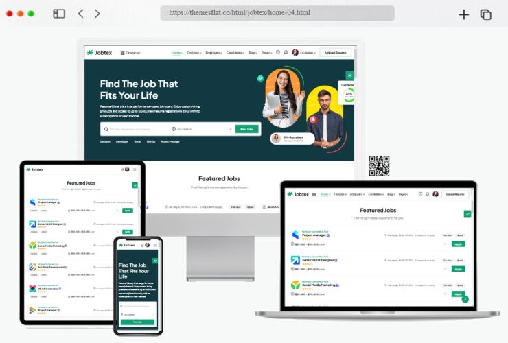 15+ Best Job Board Website Templates for 2025 - freshDesignweb