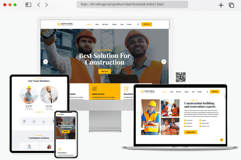 25 Best Construction Website Templates 2024 - freshDesignweb