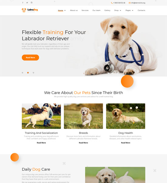 50 Best Animal Pet Website Templates Free Premium FreshDesignweb