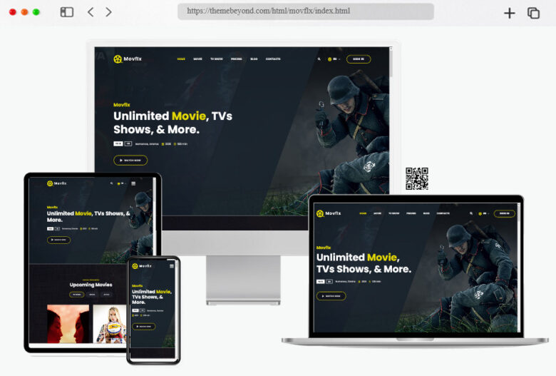 10+ Best Movie & Video Production Website Templates 2025 - freshDesignweb