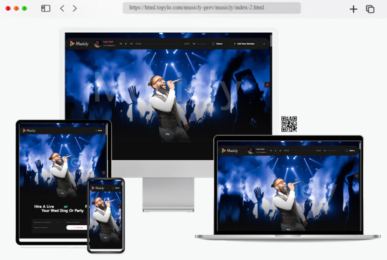 25 Best Music Website Templates Free & Premium - freshDesignweb