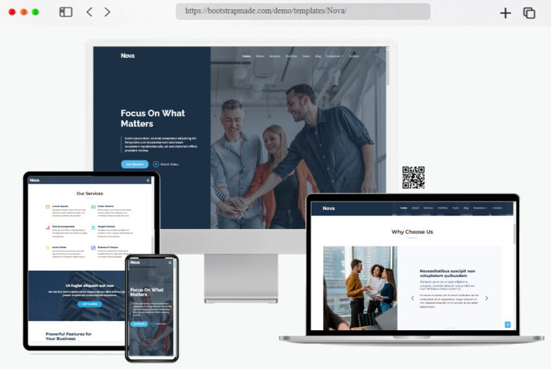 The 20 Best Free Bootstrap Website Templates for 2024 – freshDesignweb