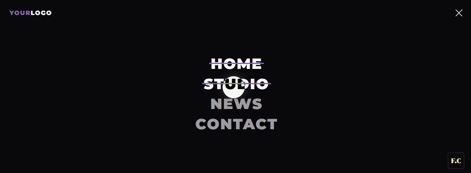 120 Free CSS CSS3 Menu Navigation 2024 - freshDesignweb