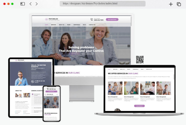 9 Best Psychology & Counseling Website Templates 2024 - freshDesignweb