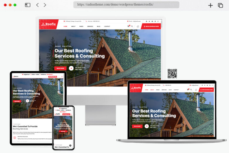 2024's Best Roofing Services WordPress Themes - freshDesignweb