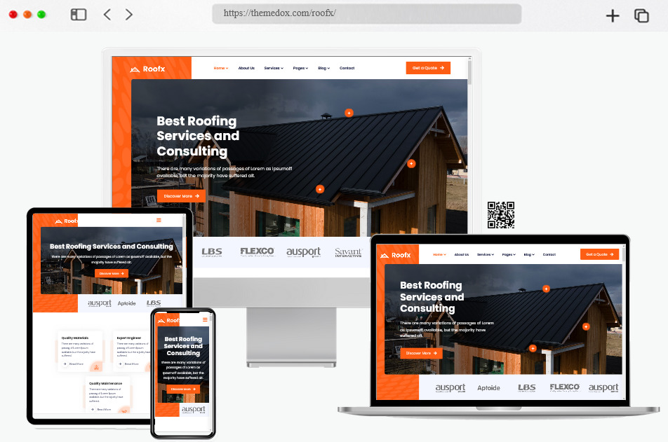 2024's Best Roofing Services WordPress Themes - freshDesignweb