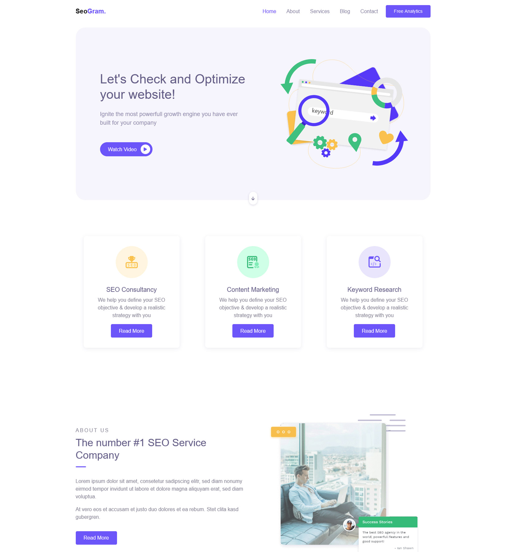 20+ Best Free Landing Page Templates for 2025 - freshDesignweb