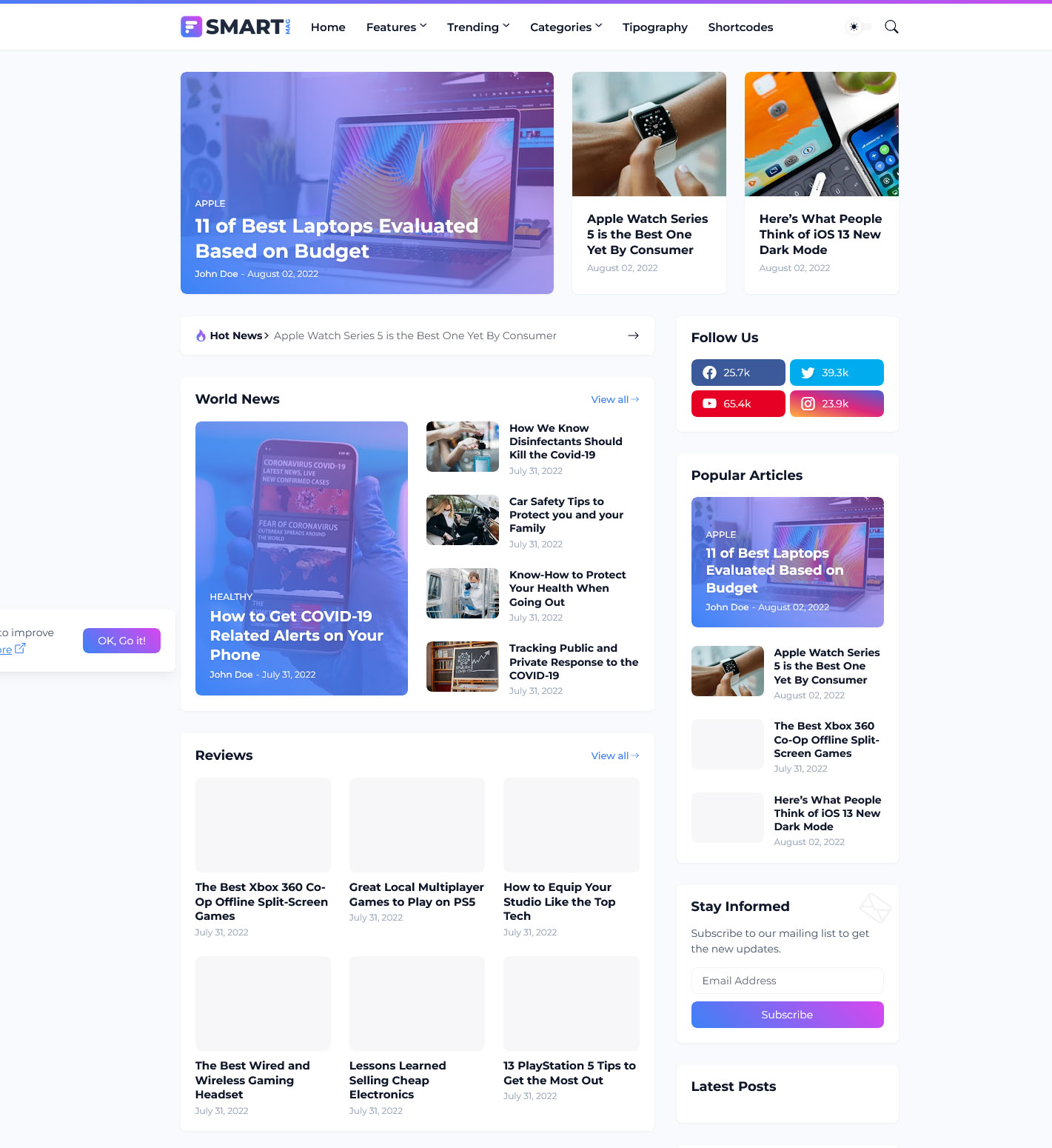 80+ Best Free Blogger Templates for 2025 – freshDesignweb