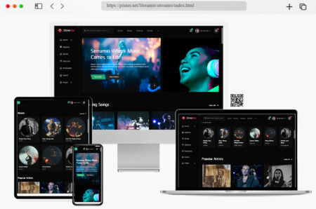 25 Best Music Website Templates Free & Premium - freshDesignweb