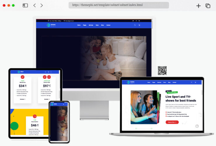 10+ Best Broadband & Internet Provider Website Templates 2025 ...