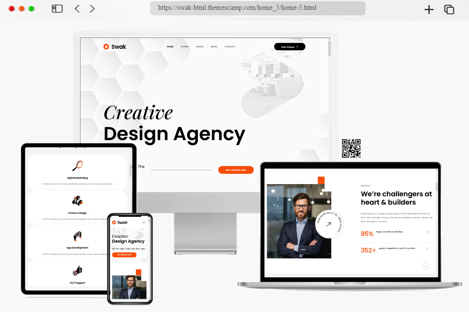 16 Best Creative Agency Website Templates 2024 - freshDesignweb