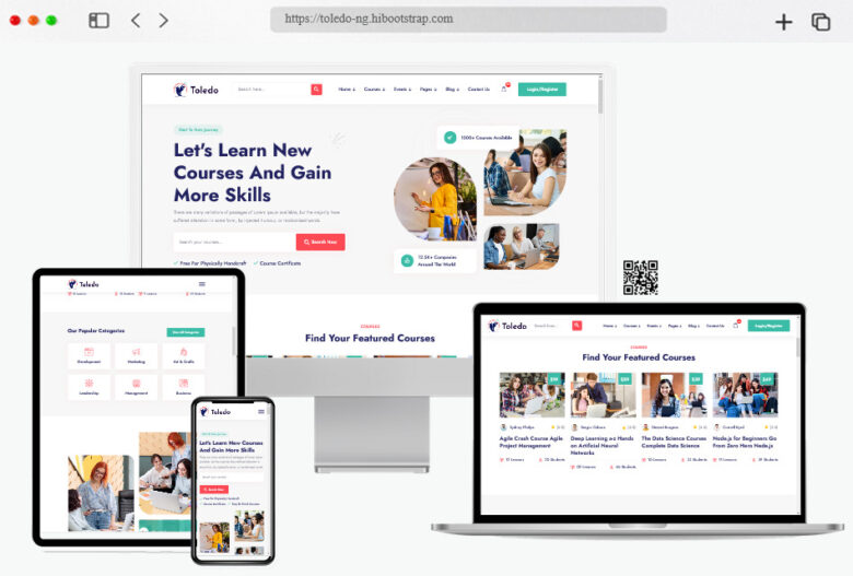 30+ Best Online Courses Website Templates for 2025 - freshDesignweb