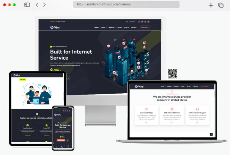 10+ Best Broadband & Internet Provider Website Templates 2025 ...