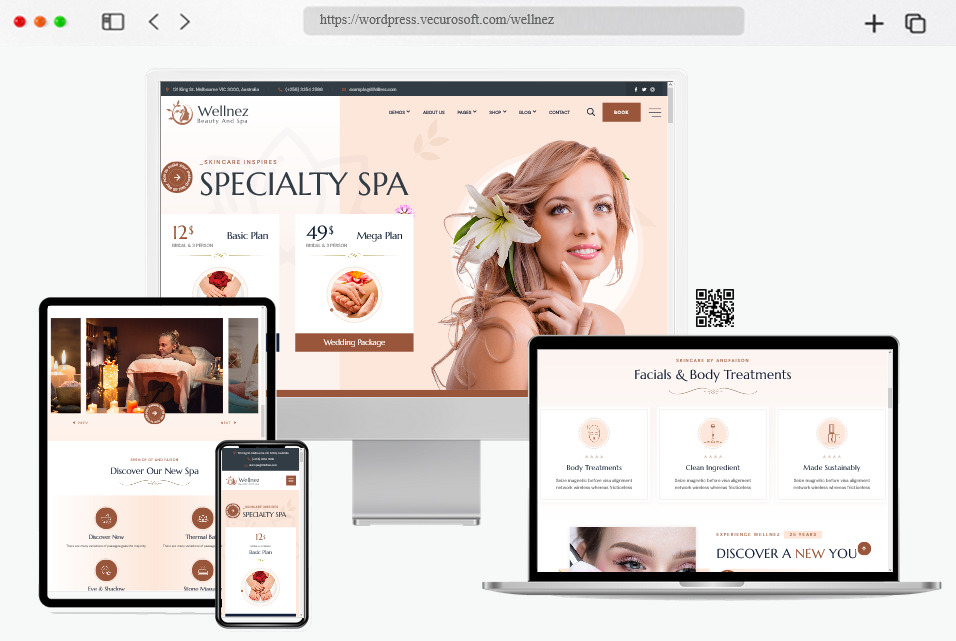 30+ Best Spa Salon WordPress Themes for 2025 - freshDesignweb