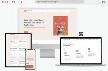 8 Best Book Website Templates for Author & Bookstore - freshDesignweb