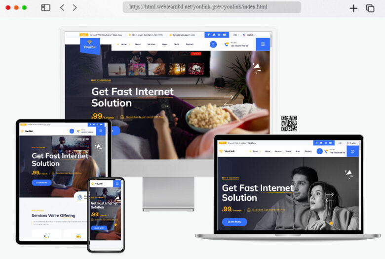 10+ Best Broadband & Internet Provider Website Templates 2025 ...