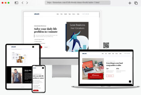 8 Best Book Website Templates for Author & Bookstore - freshDesignweb