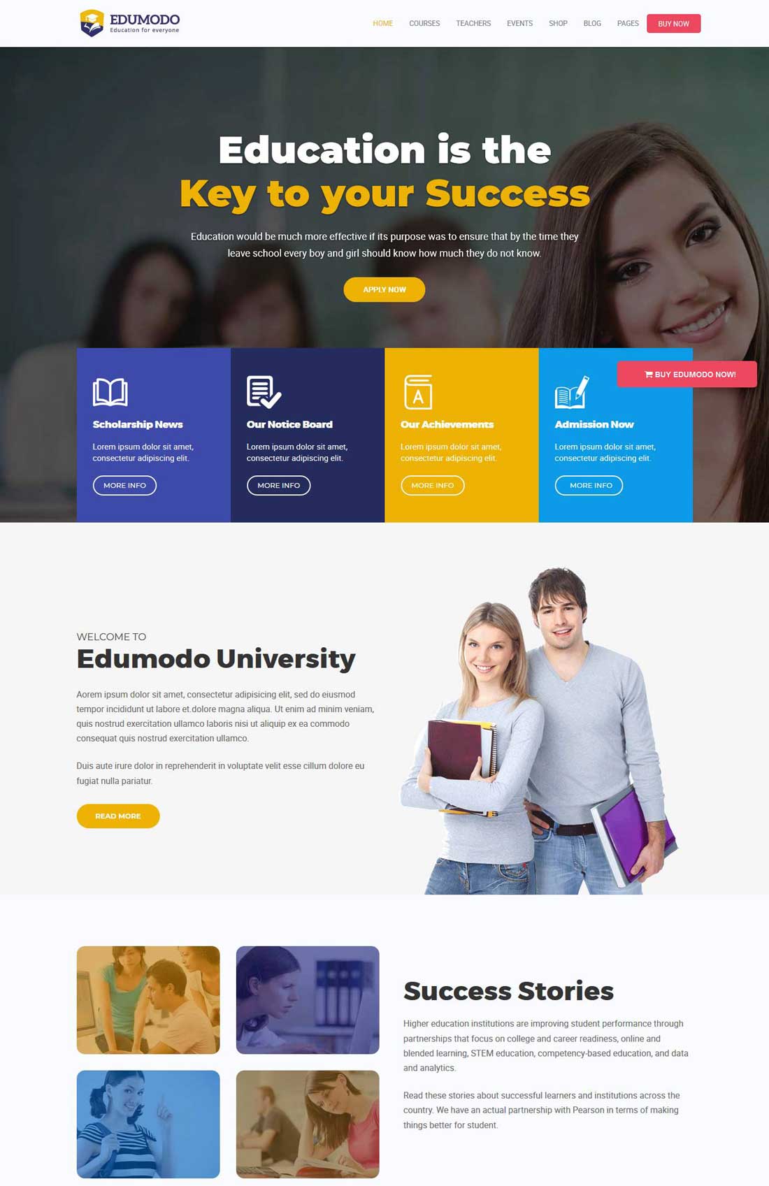 80+ Best Education WordPress Themes Free & Premium - freshDesignweb