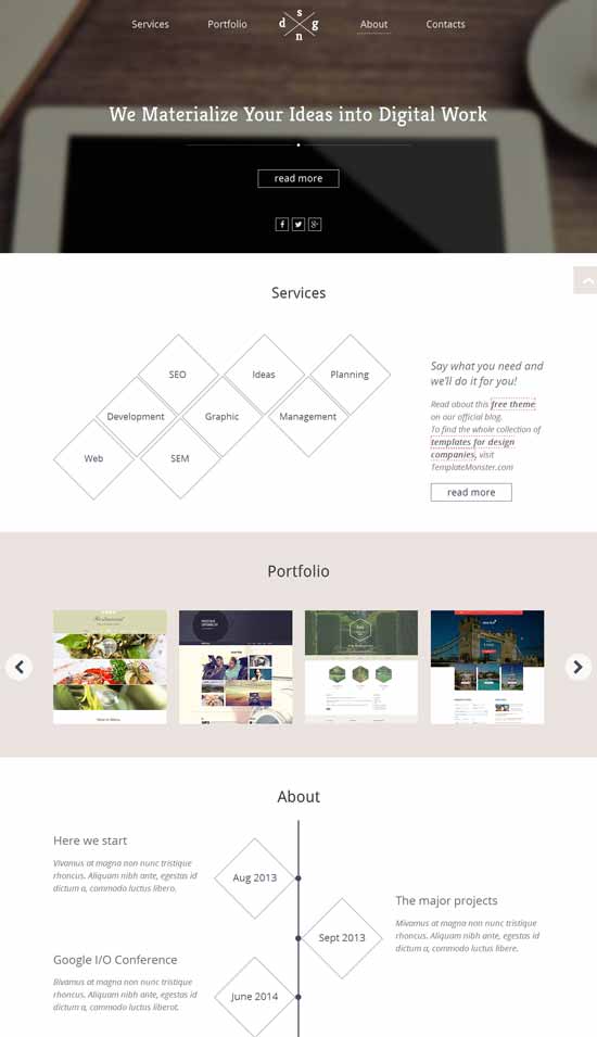40 Best Free One Page Website Templates 2023 FreshDesignweb