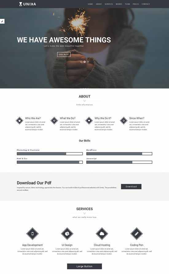 40 Best Free One Page Website Templates 2023 FreshDesignweb