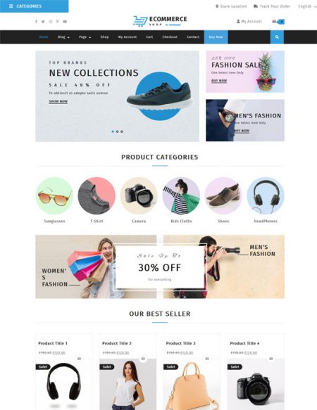 33 Best Free eCommerce WordPress Themes 2024 - freshDesignweb